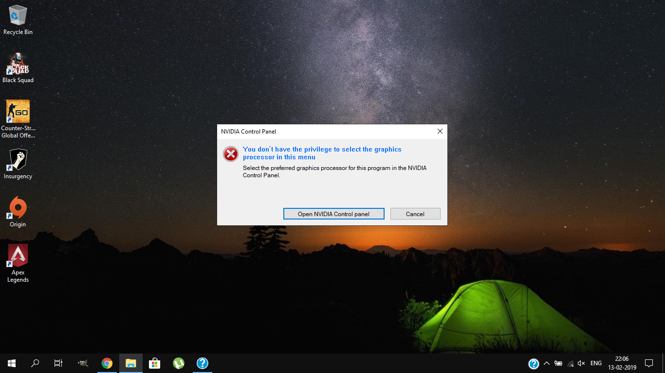 Solved: Games running on Integrated GPU rather than dedicated GPU. - HP ...