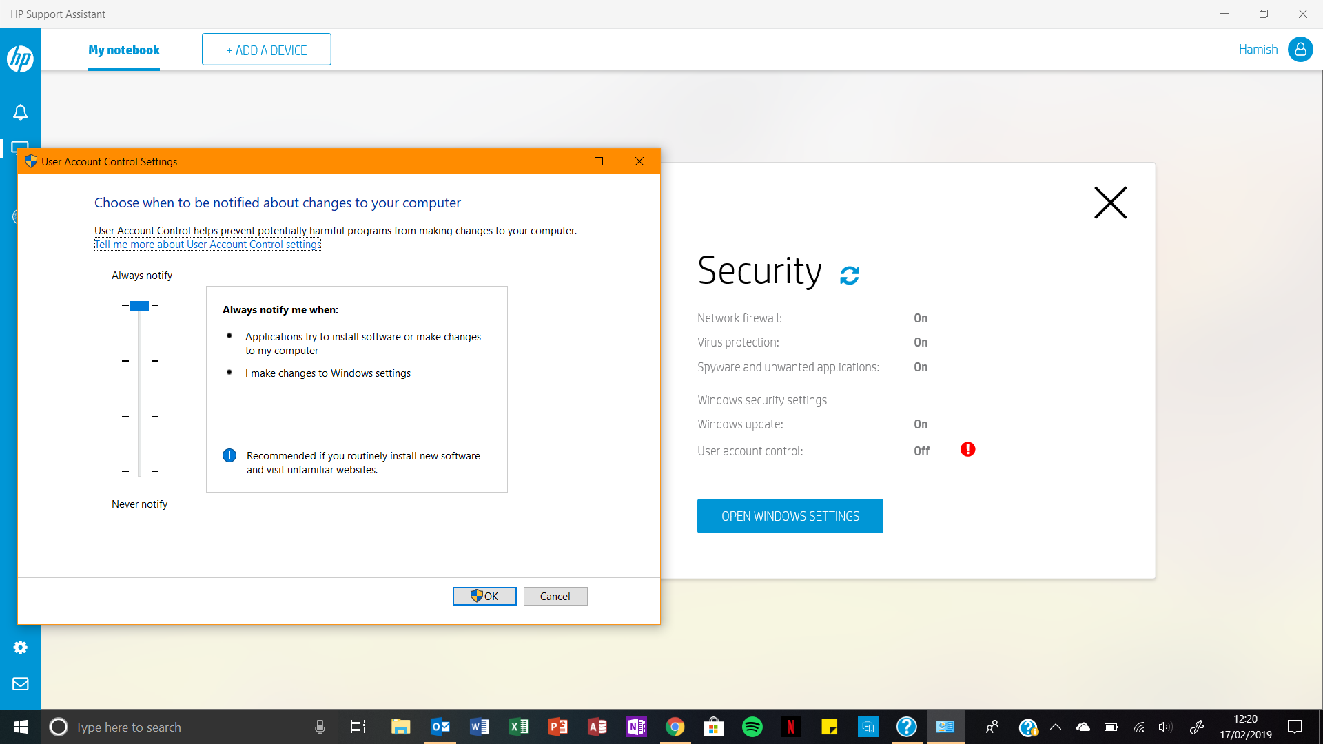 Solved: Security Issue - HP Support Community - 7020345