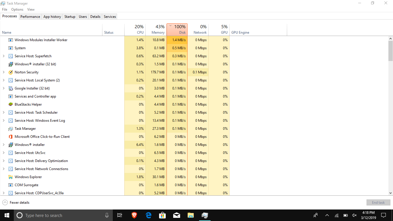 100% Disk usage on my HP ENVY M6 Laptop - HP Support Community - 7051756