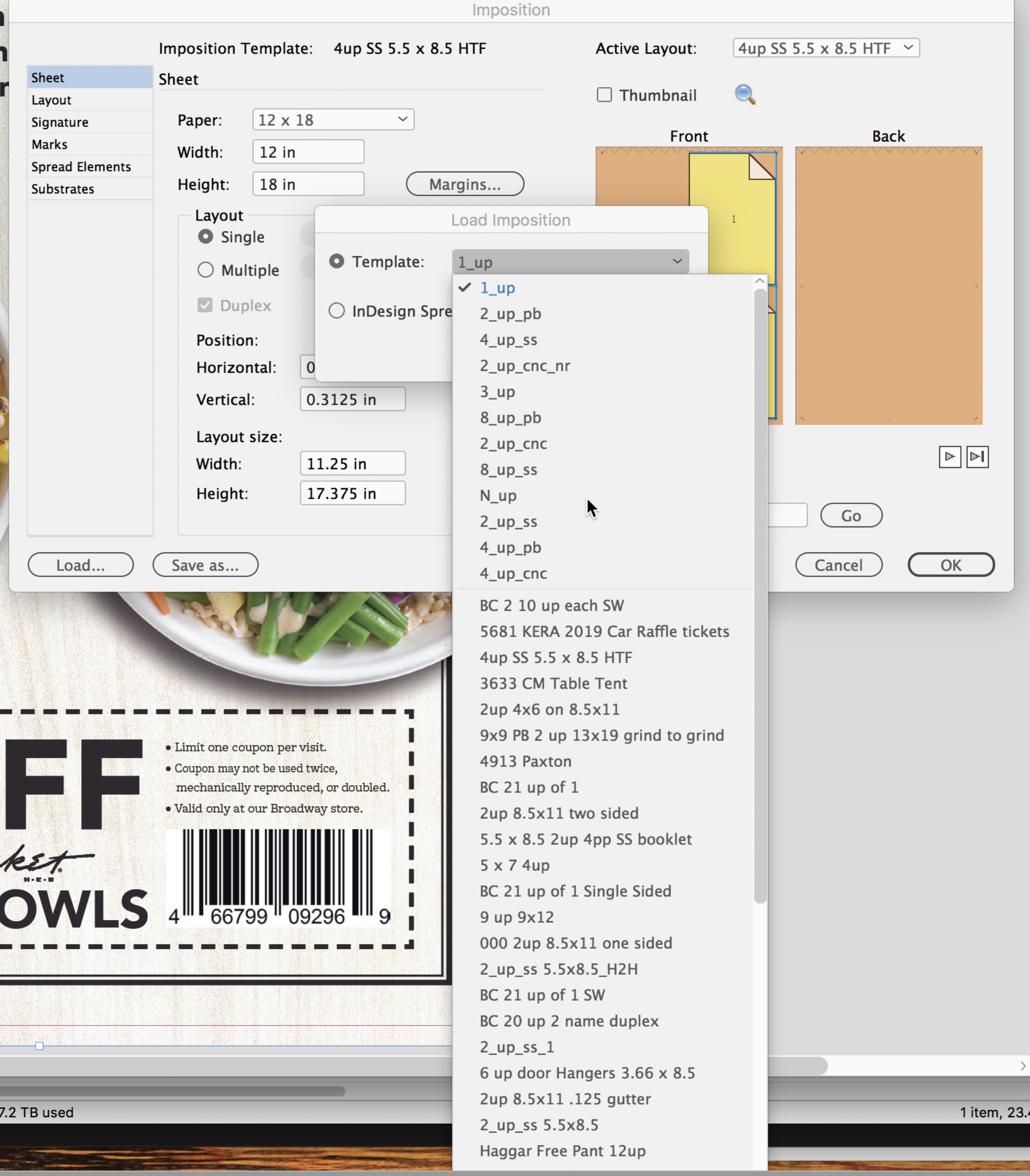 HP Smartstream Imposition Template Export? Download? - HP Support ...