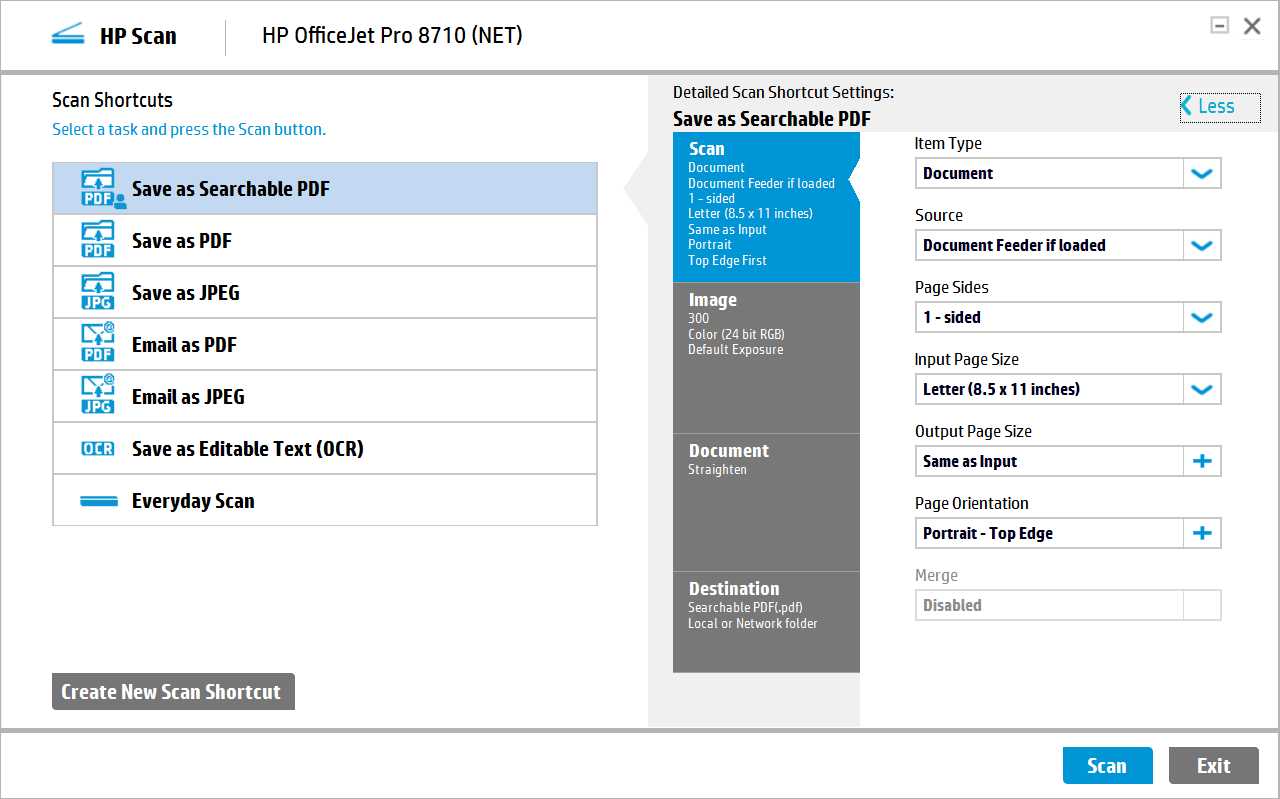 How do I scan both sides of a business card or pamphlet into... - HP ...