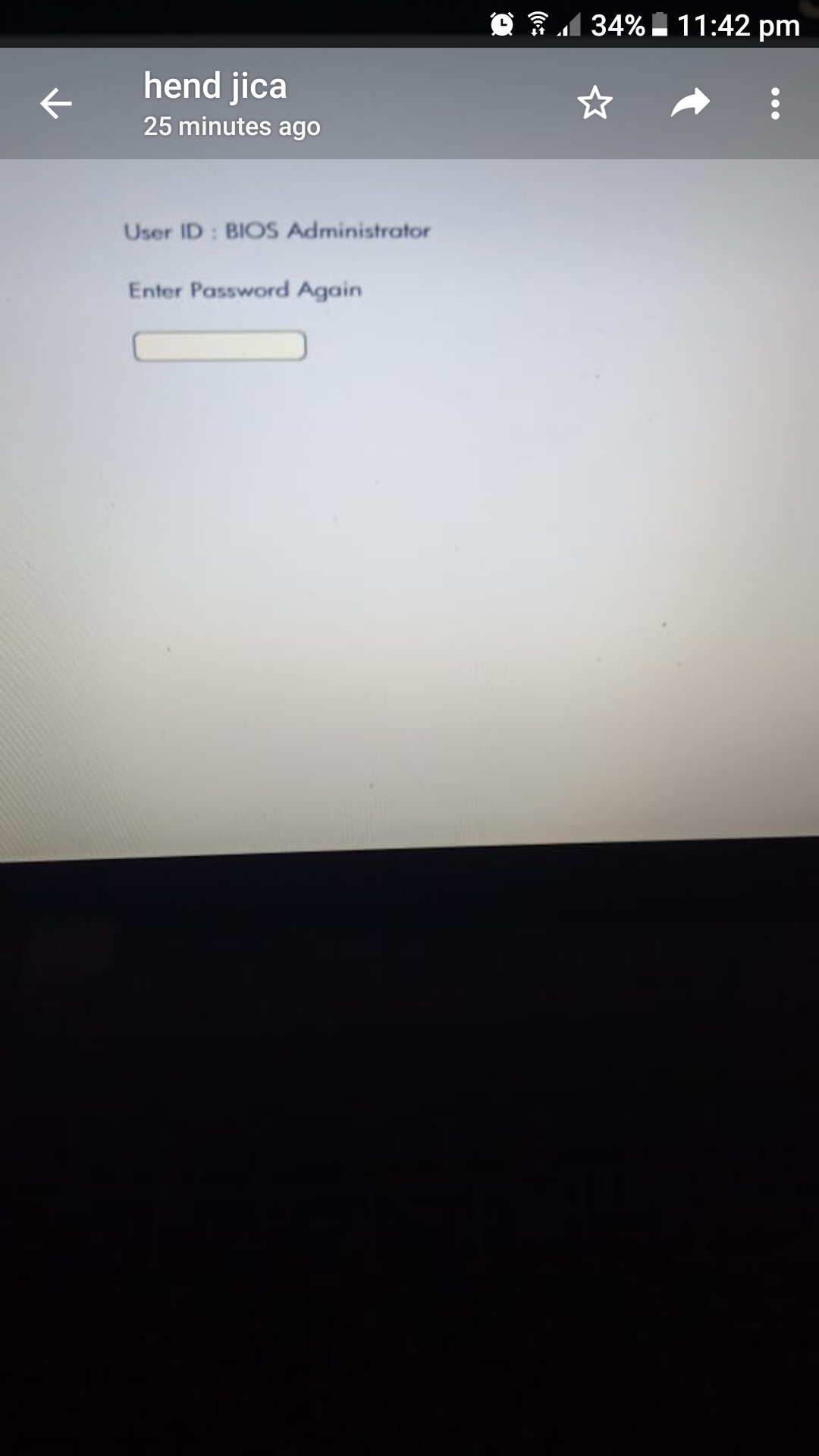 bios password - HP Support Community - 7055528