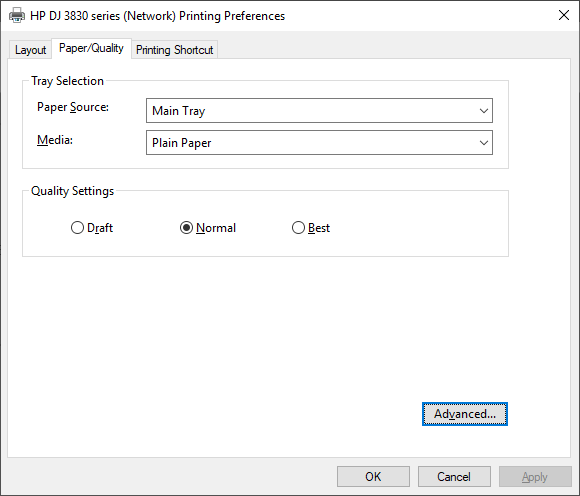 Cannot print in color from PC - Color was changed due to a c... - Page ...