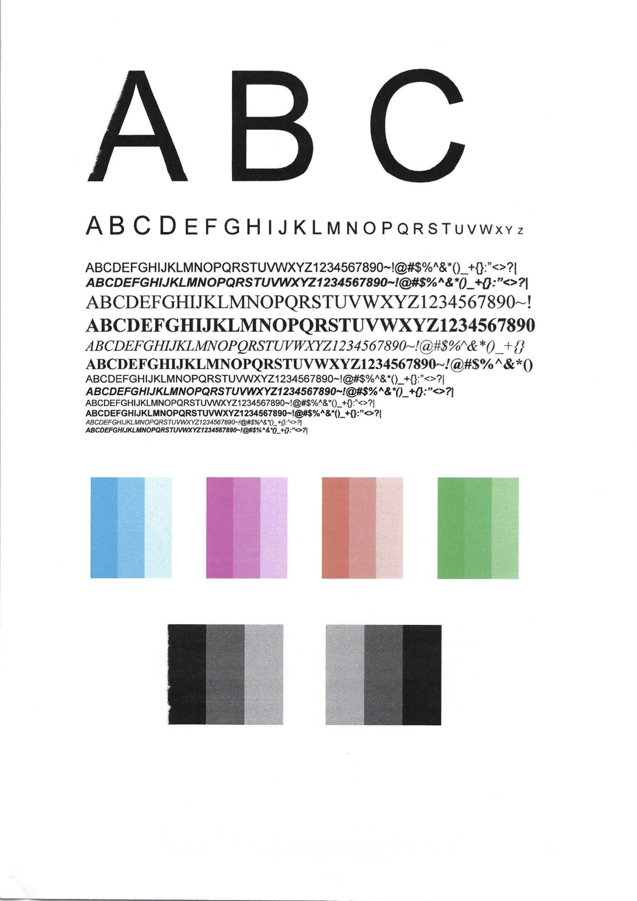 Solved: print quality ( black ) is bad - HP Support Community - 7054694