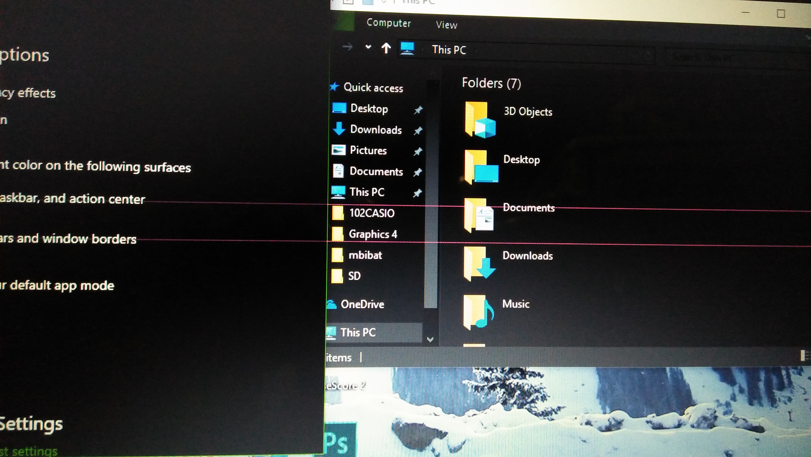 Horizontal lines on my laptop screen - HP Support Community - 7062174