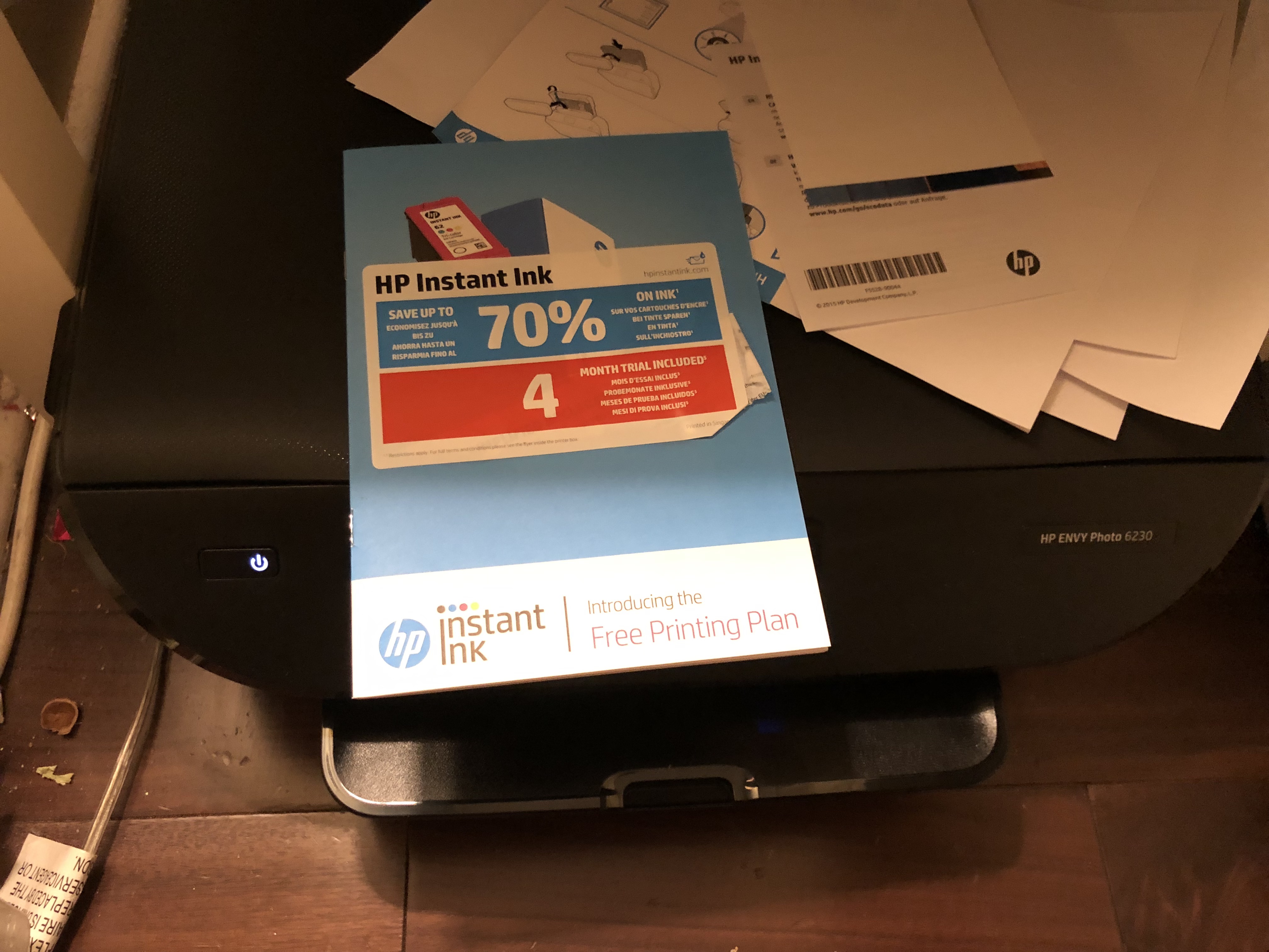 Solved: instant ink trial - HP Support Community - 7061832