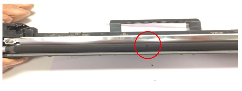 Solved: Black dots on prints - HP Support Community - 7068495