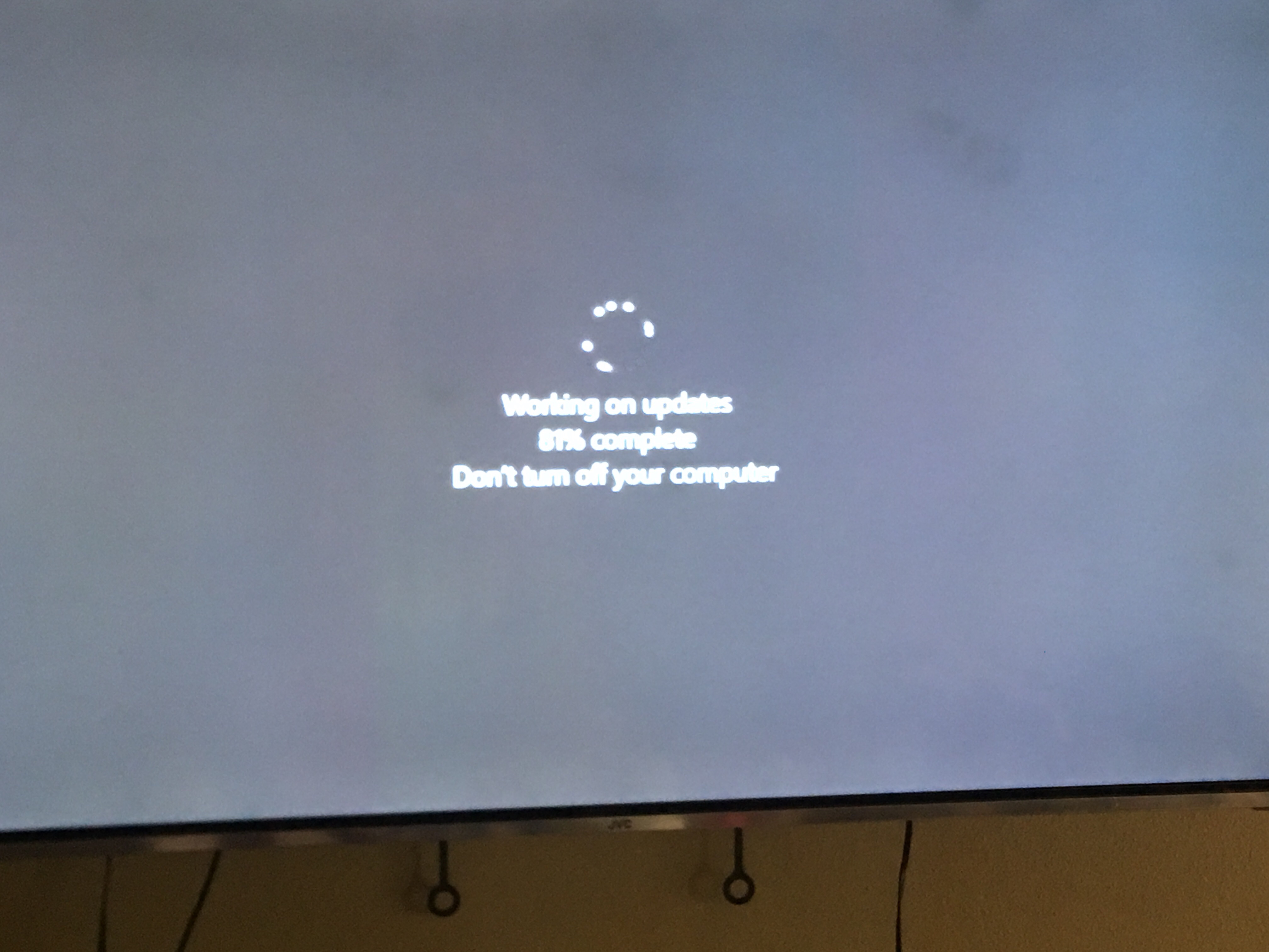 My hp stream 14 laptop is showing a white screen - HP Support Community ...