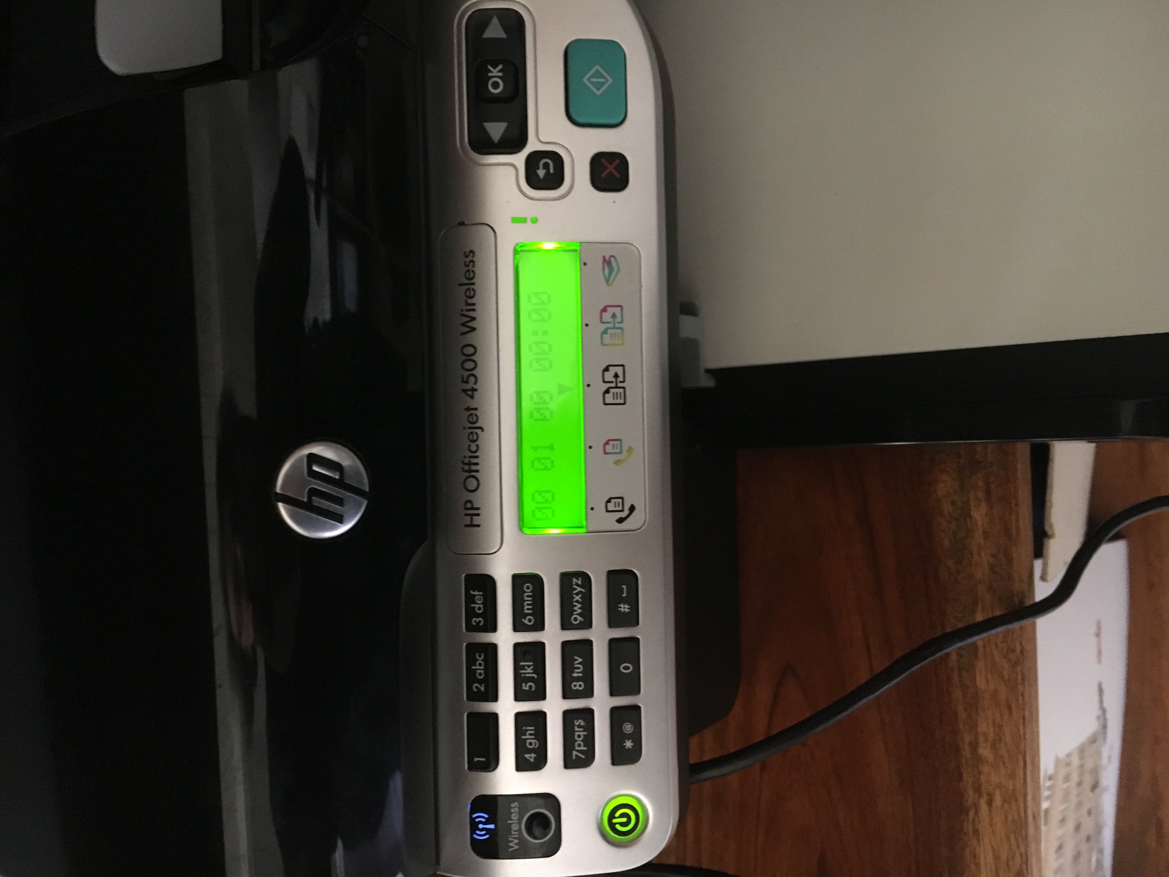 Solved: € symbol officejet 4500 all-in-one - HP Support Community - 7079885