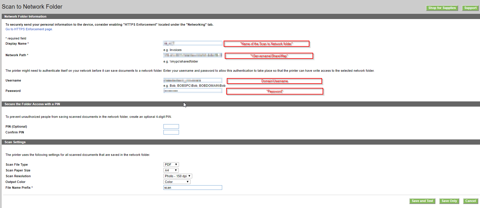 Scan To Network Folder - HP Support Community - 7087790