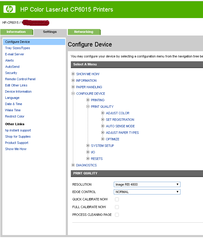 HP Color LaserJet CP6015 color band. - HP Support Community - 7089584