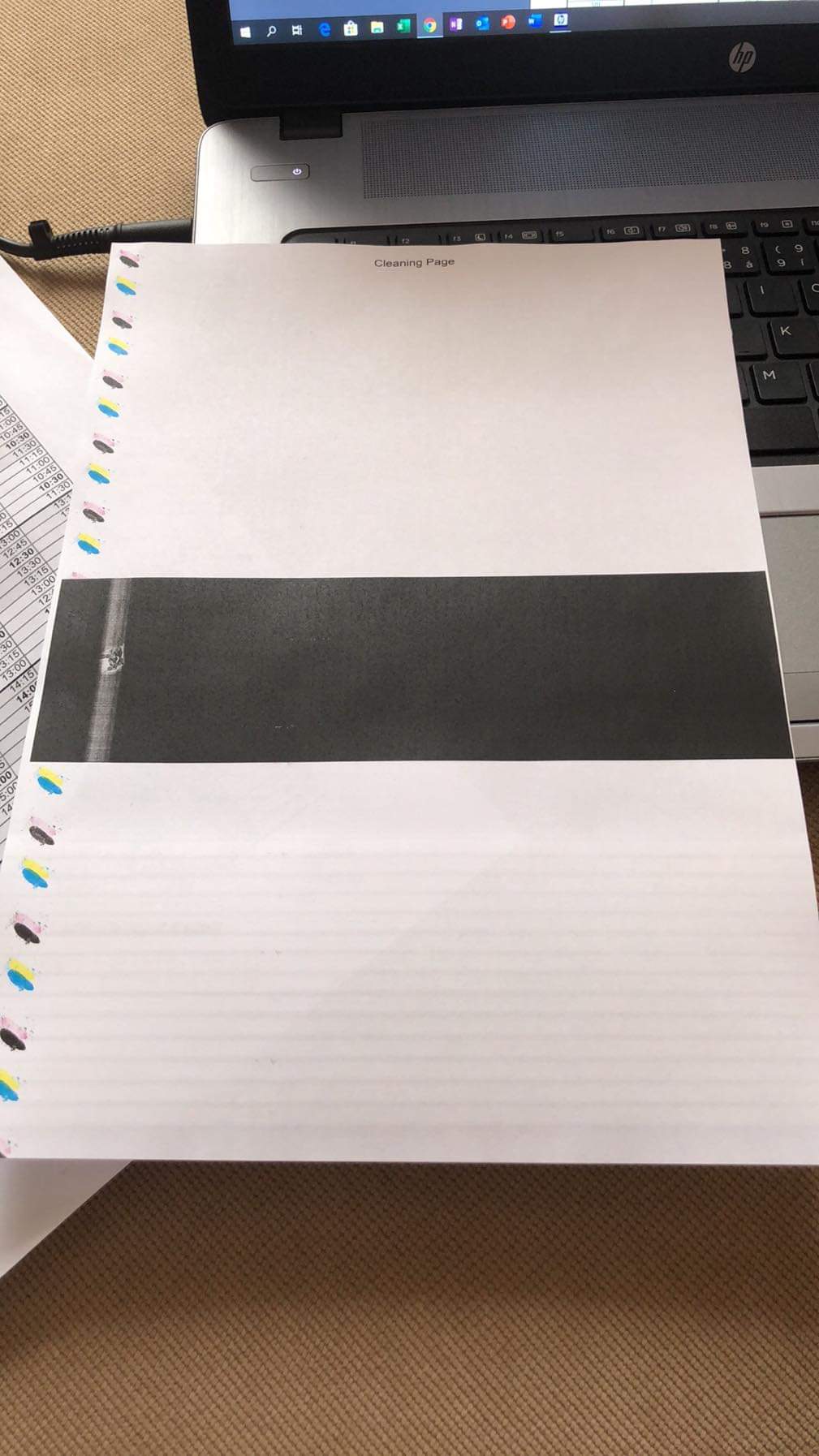 LazerJet CP1025 nw color printer prints stains on every pape... - HP ...