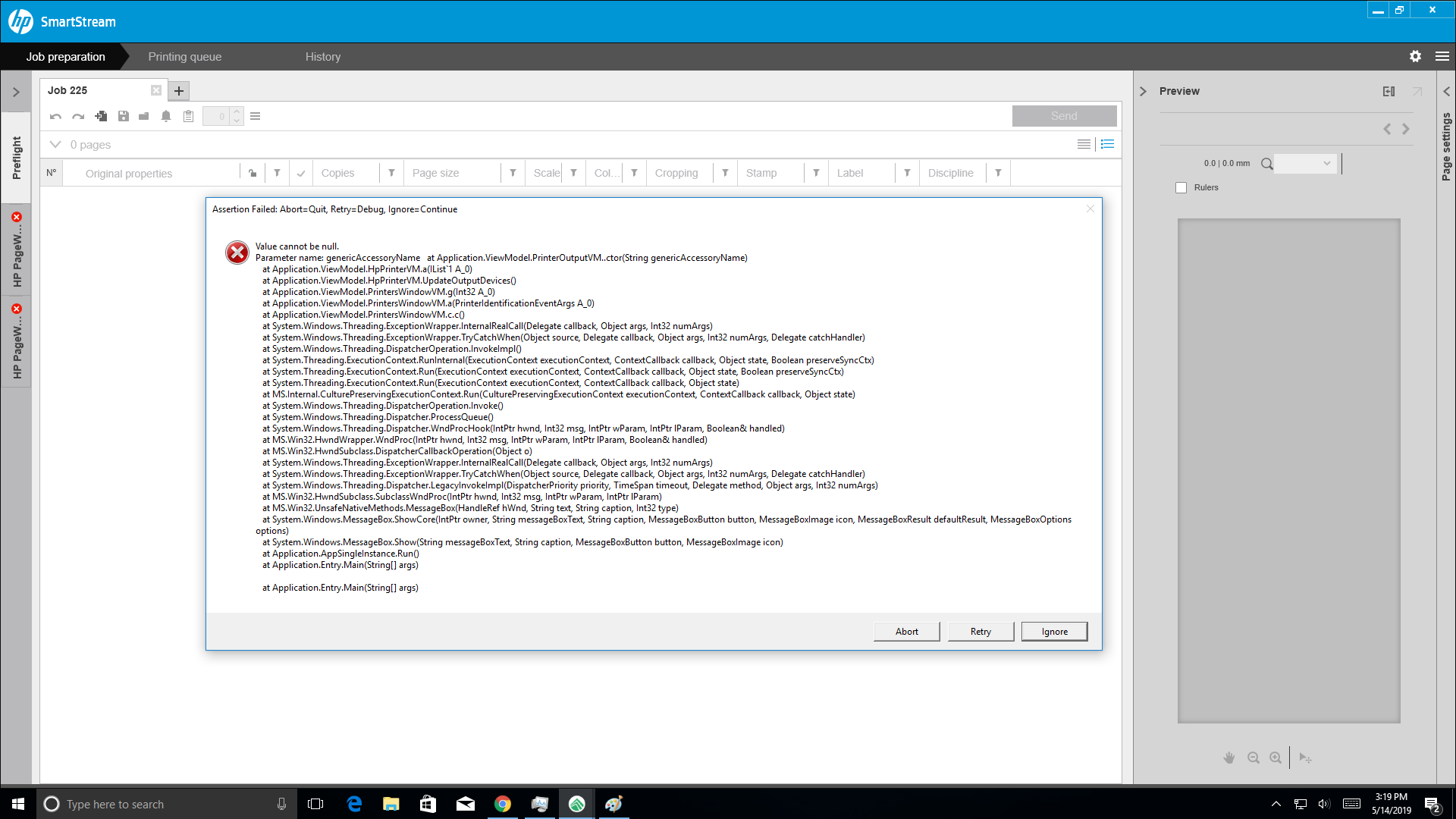 HP SmartStream Crashed - HP Support Community - 7121355