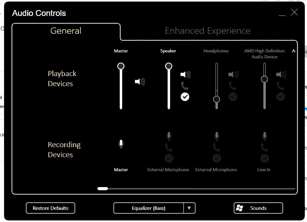 HP Audio Control Equalizer not working - HP Support Community - 7119875 HP Audio Control Equalizer not working - HP Support Community - 7119875