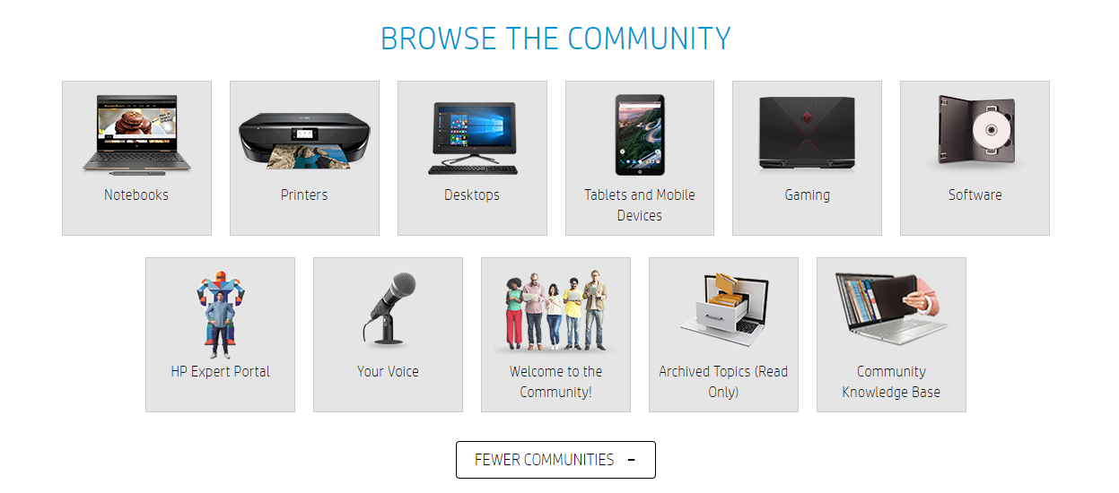 Learn how to use the Community - HP Support Community - 2674941