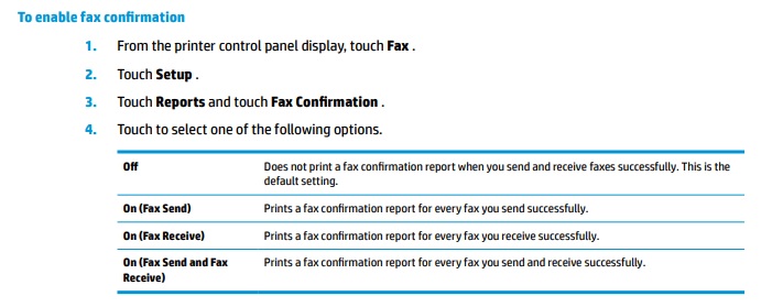 Turn off fax report print for OfficeJet 5220 - HP Support Community ...