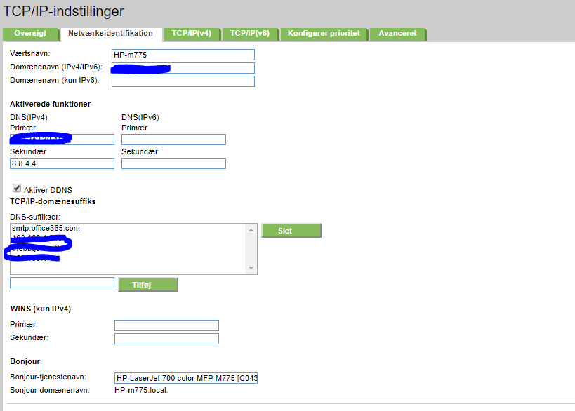 HP Printer network identification setup scan to mail - HP Support ...