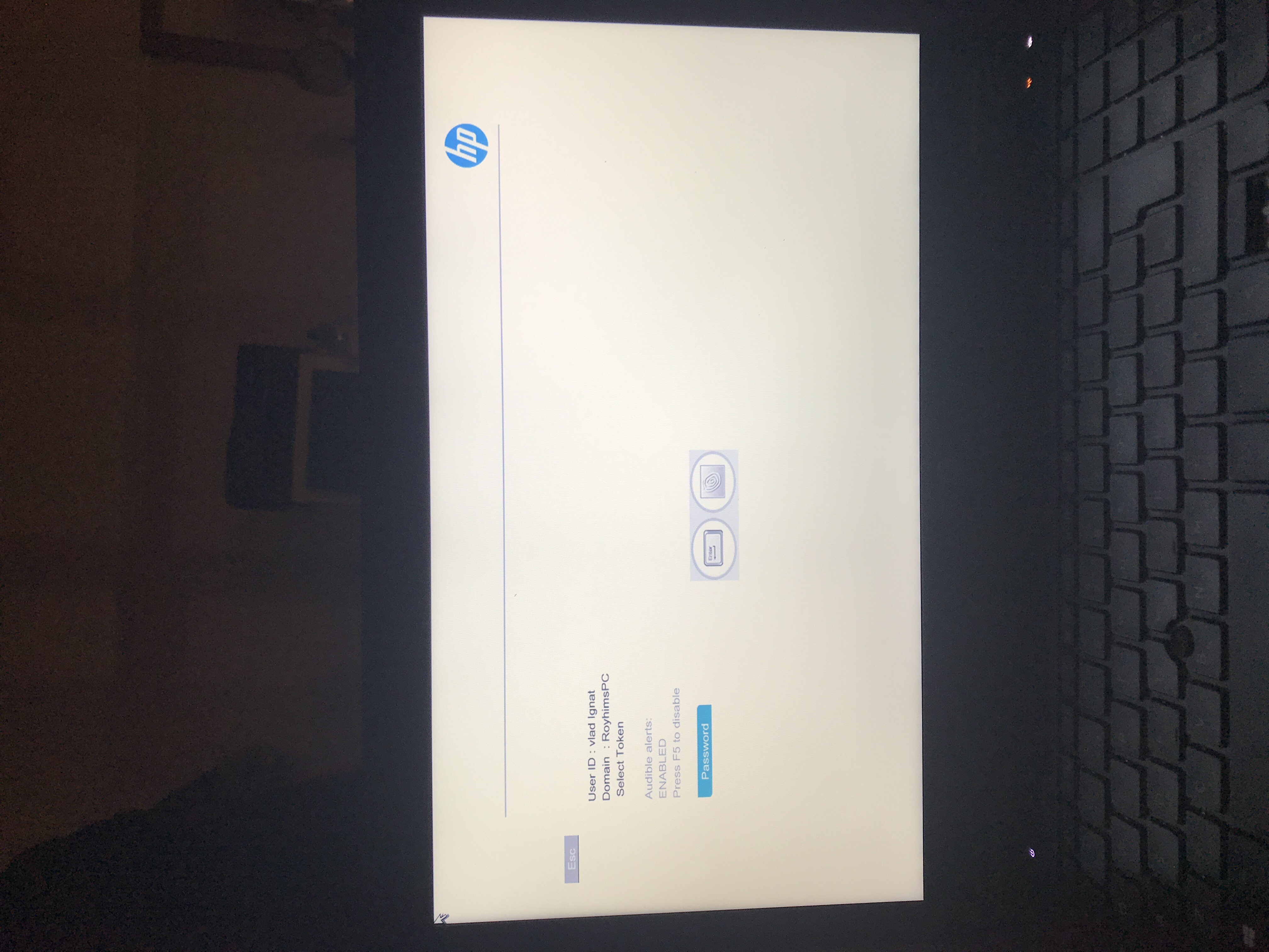 bios locked - HP Support Community - 7137134