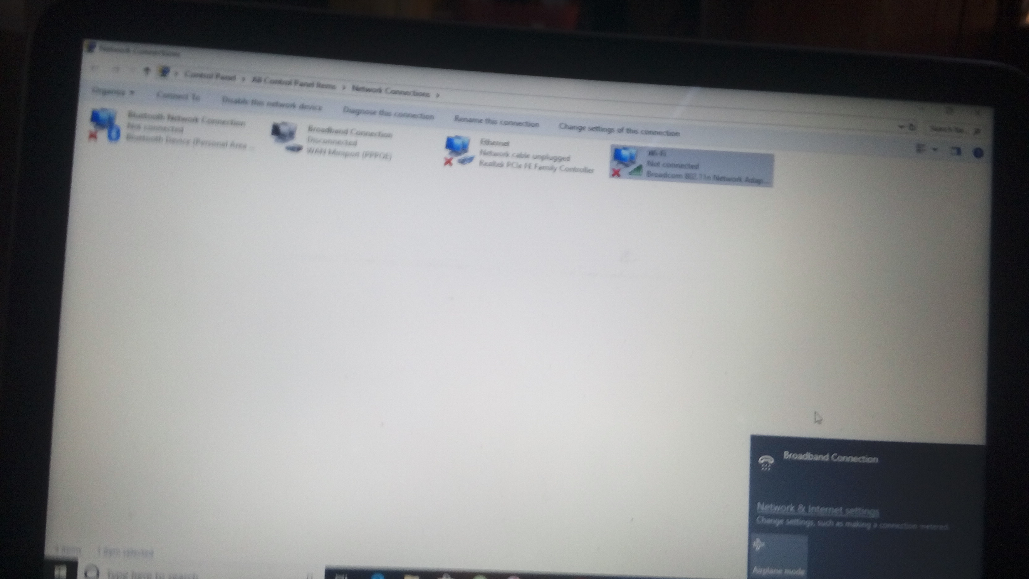 Network issue on my laptop. - HP Support Community - 7137534