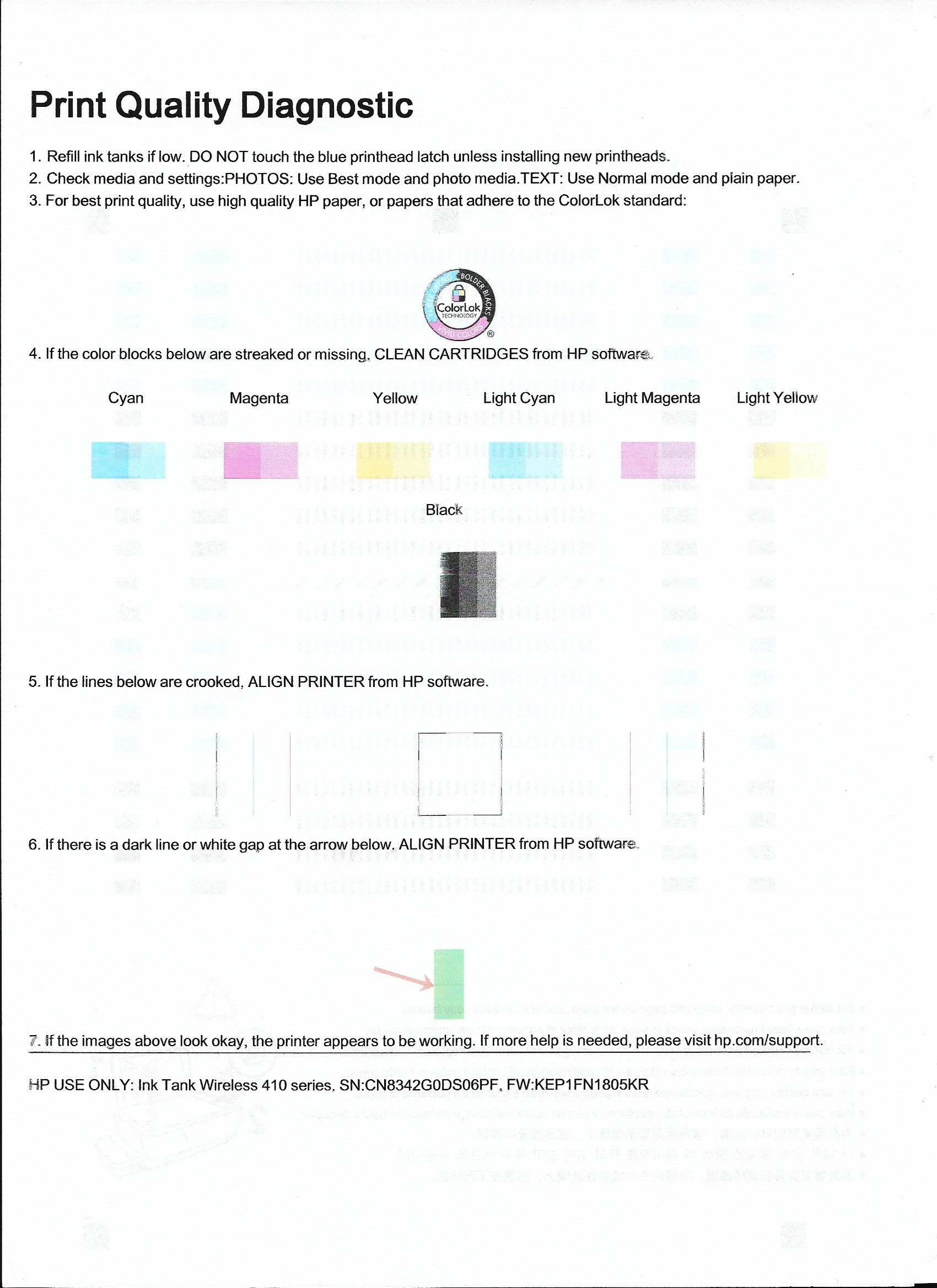 Bad quality of printout - HP Support Community - 7141794