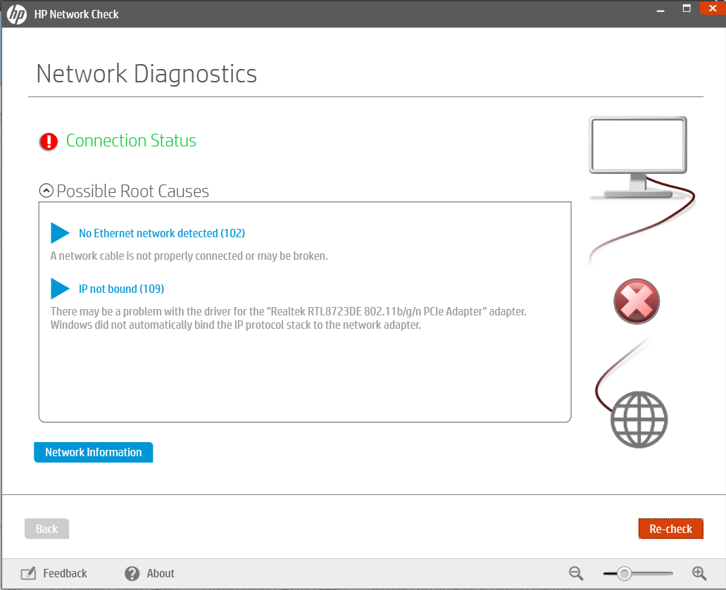 Cannot see the wifi icon in the taskbar. - HP Support Community - 7143958