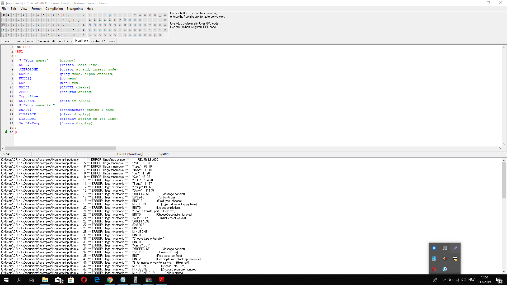 How to write text inside of plot area in HP 50g graphing cal... - HP ...