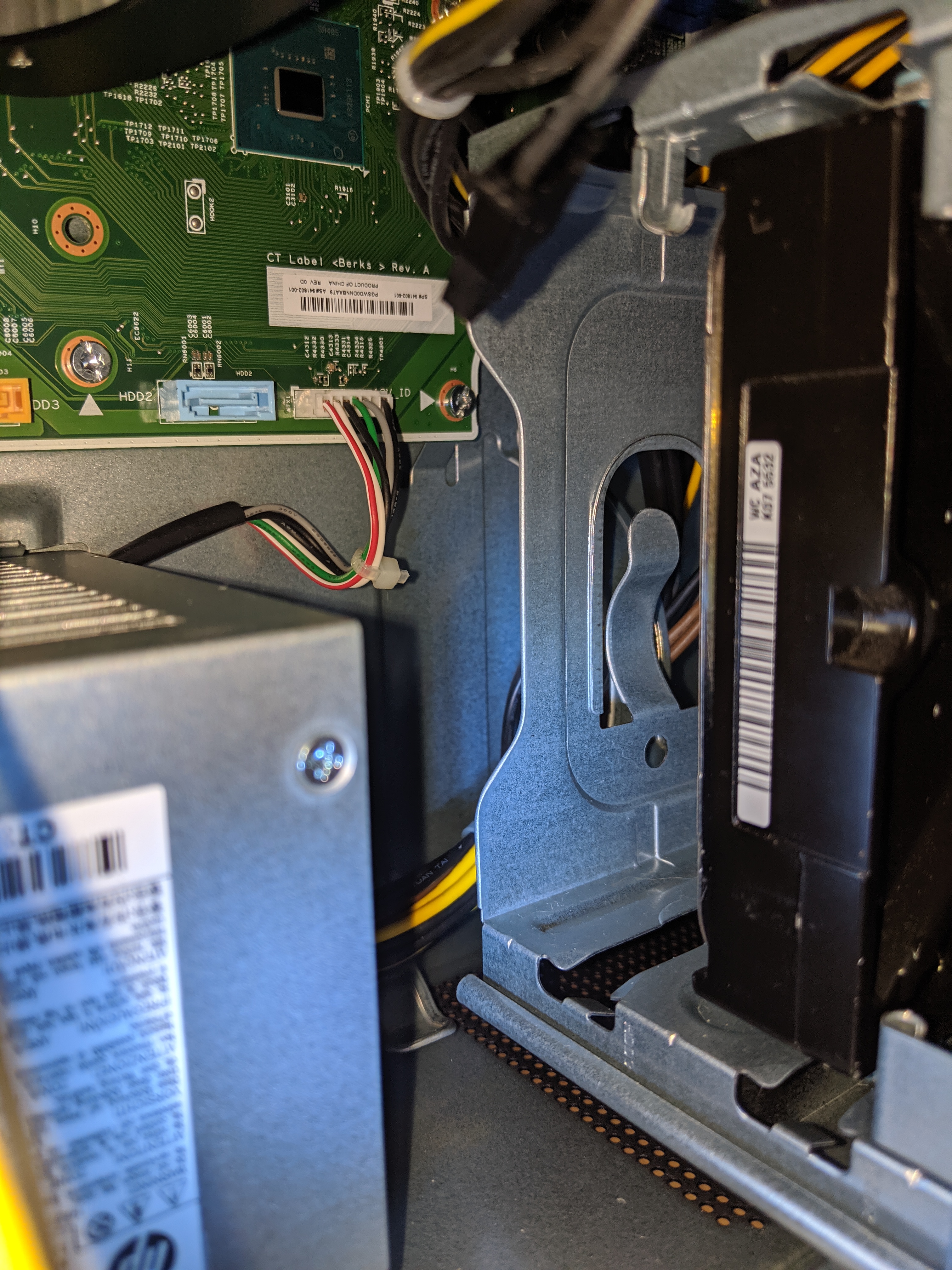 Solved: Removing Hard Drive That Uses Isolation Screws - HP Support ...