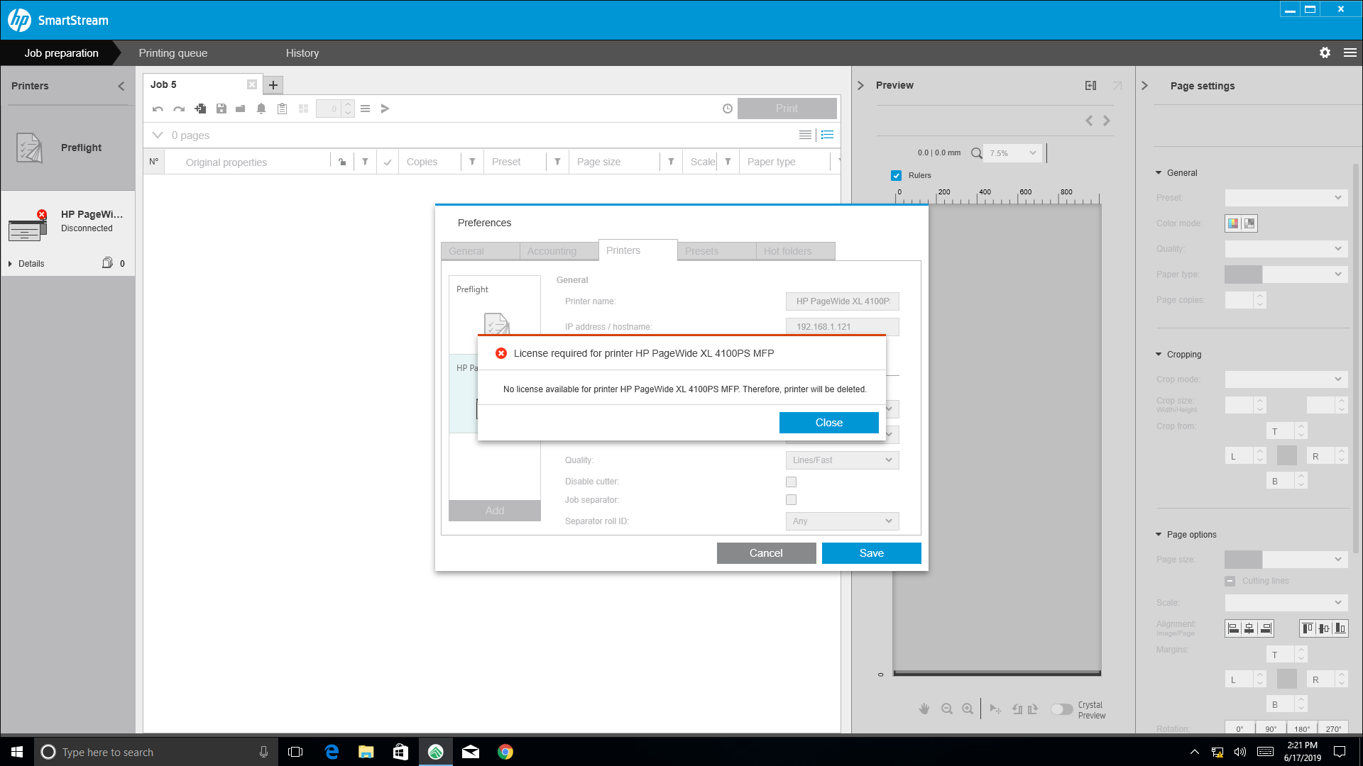 HP SmartStream License not Detected - HP Support Community - 7149435