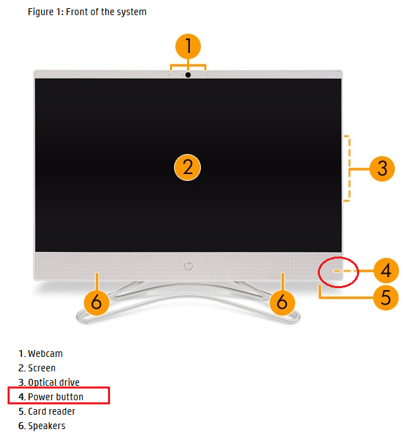 Starter button - HP Support Community - 7149880