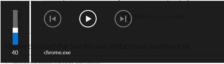 Solved: Volume Display Changed - HP Support Community - 7152753