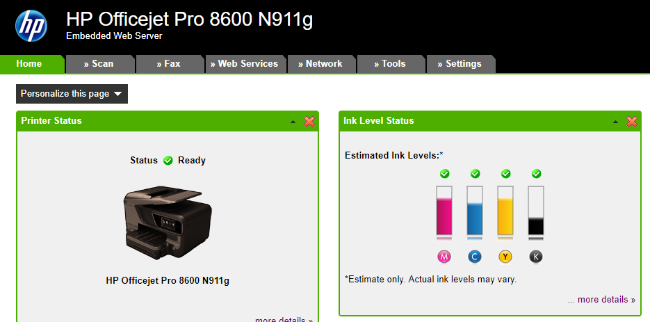 Solved: Low Ink Message - HP Support Community - 7158213