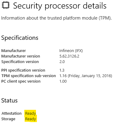 TPM (Trusted Platform Module) for HP Spectre X360 Convertibl... - HP ...