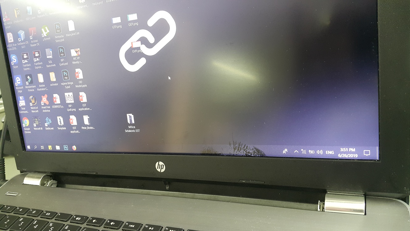 Broken right Hinge and LCD monitor is damaged - HP Support Community ...