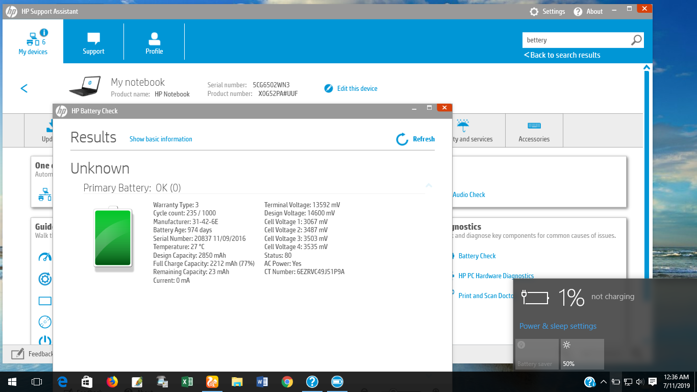 Battery 'not charging' on Hp 14-an002AU . (Bettery and Charg... - HP ...