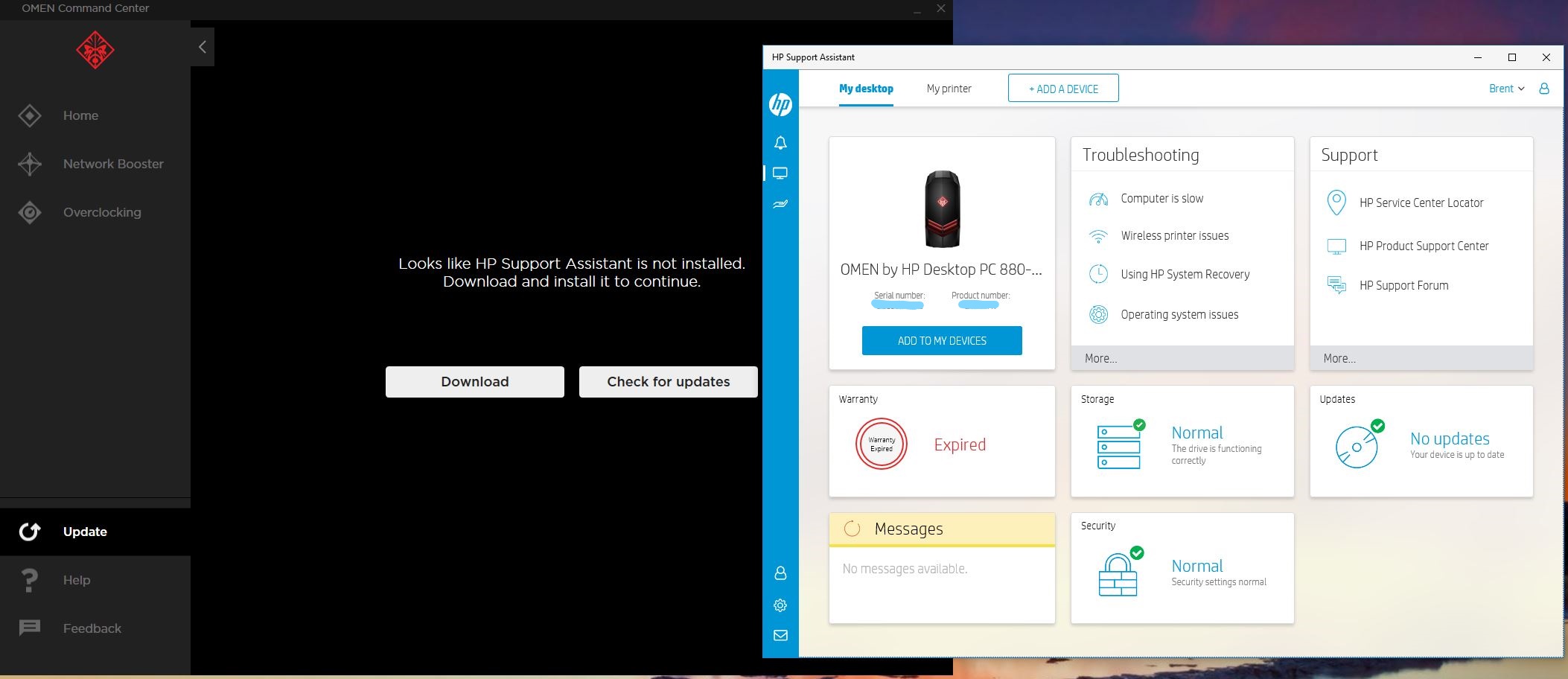 Solved: Omen command center update wont download - HP Support Community ...