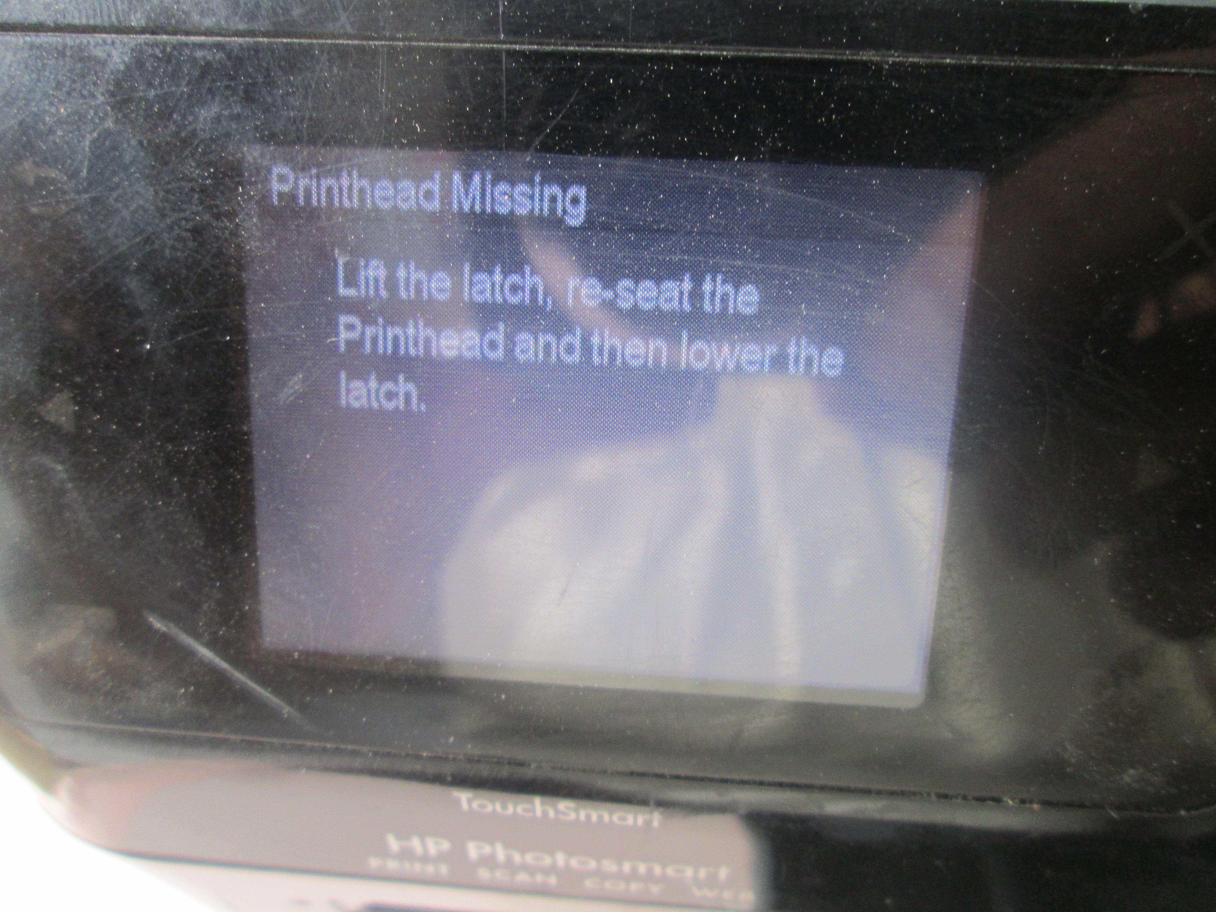 How to solve the problem of Printhead missing? - HP Support Community ...