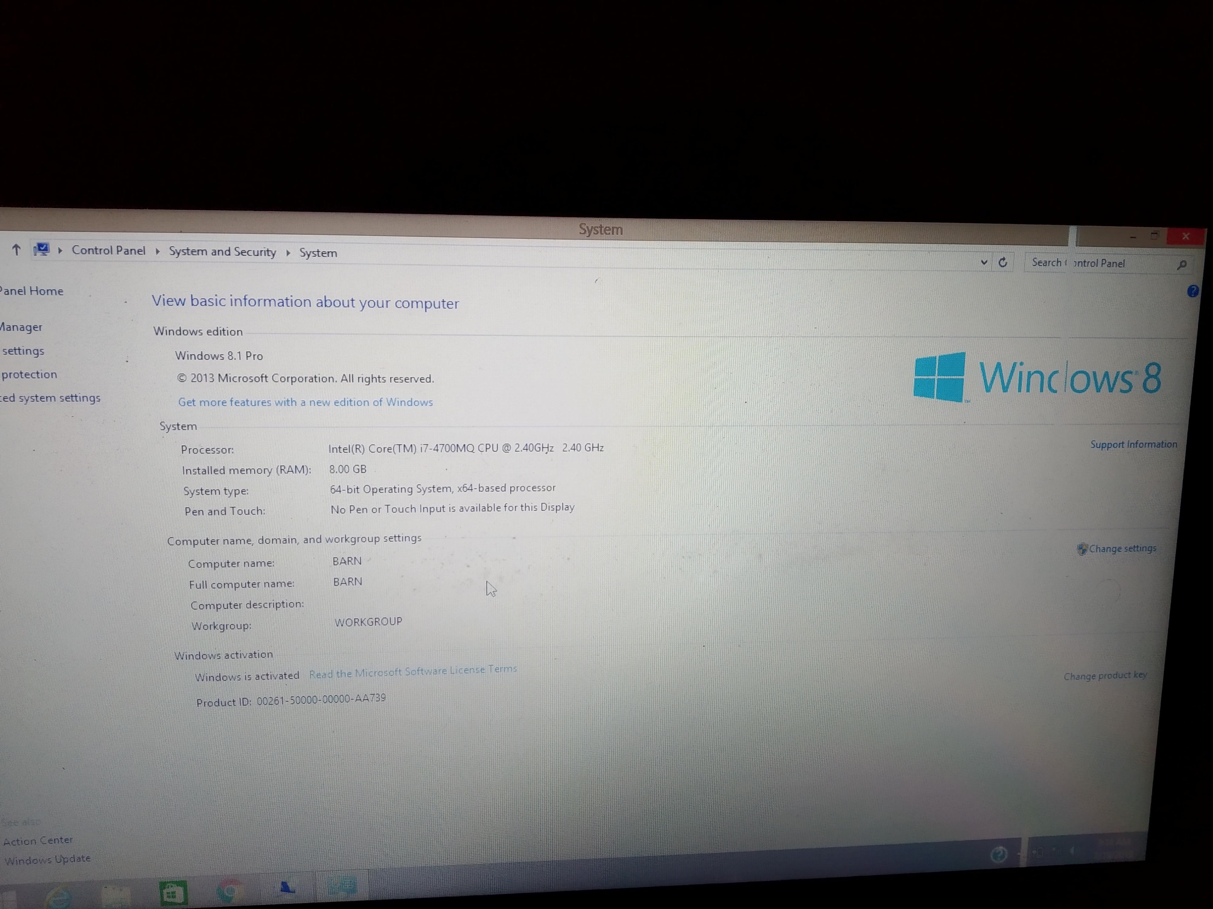 No pen or Touch input is available for this display - HP Support ...