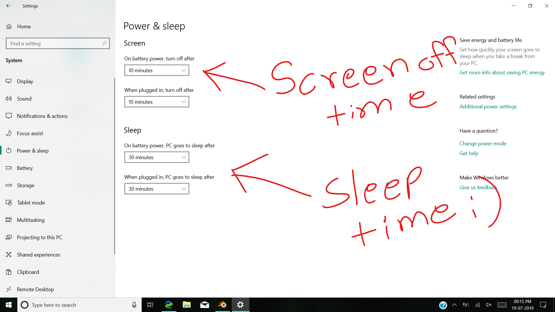 pc goes to sleep after 1 min of idle - HP Support Community - 7176190