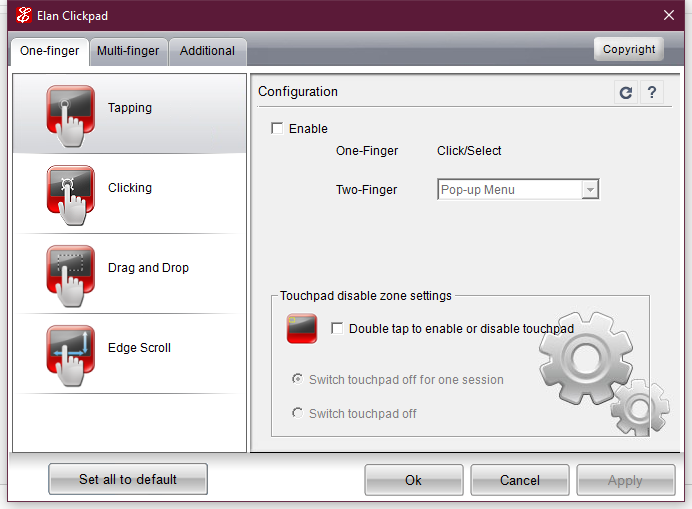 Solved: Disable tap to click - HP Support Community - 5905931