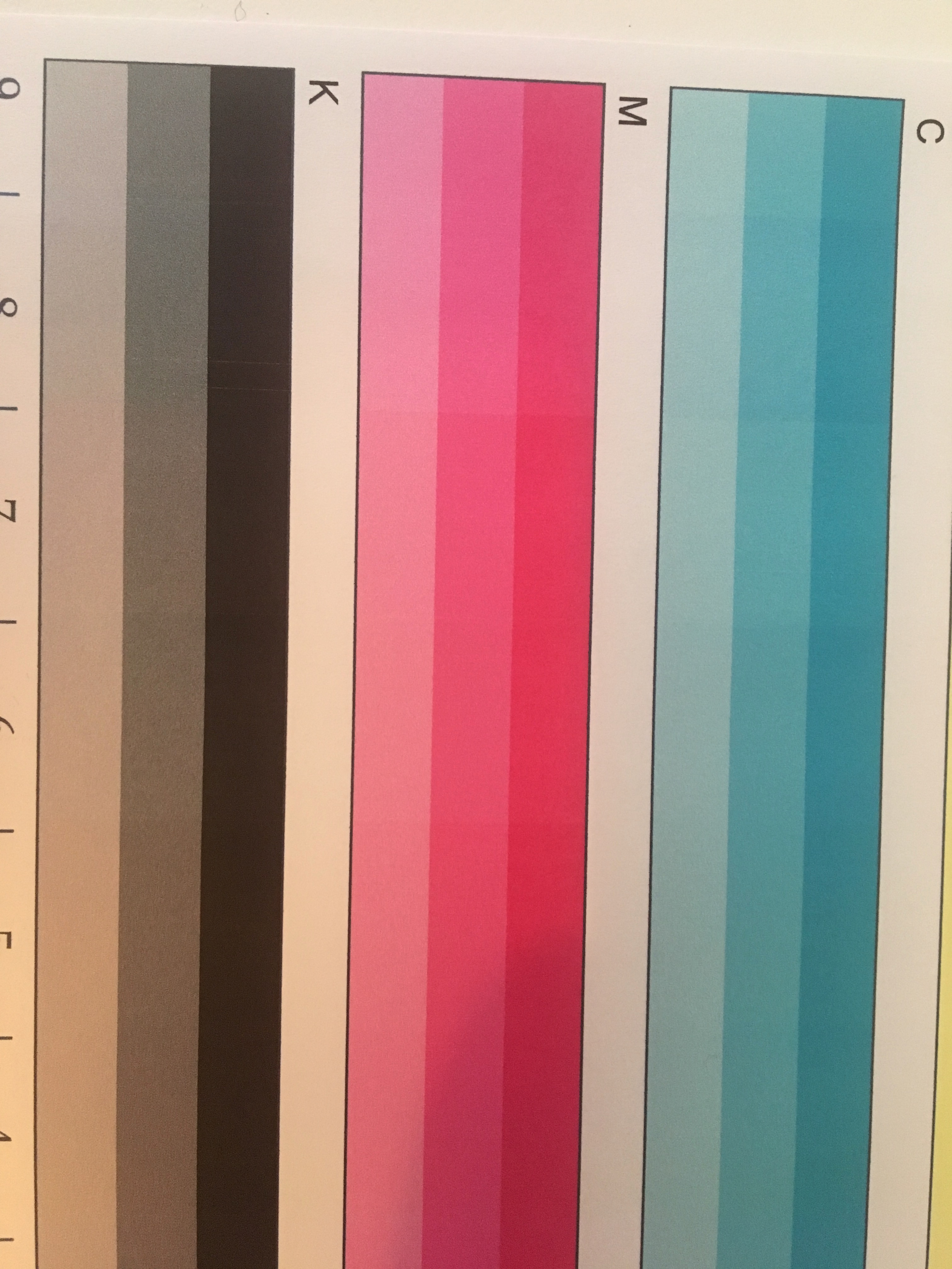 PageWide 477dw vertical stripes in printout - HP Support Community ...