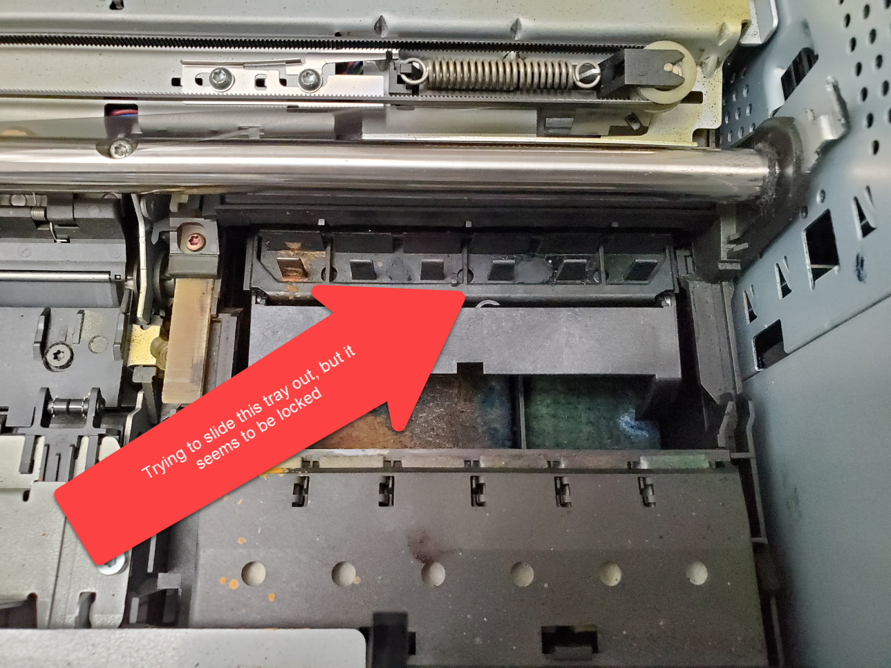 HP Designjet 130NR Service Station Assembly - HP Support Community ...