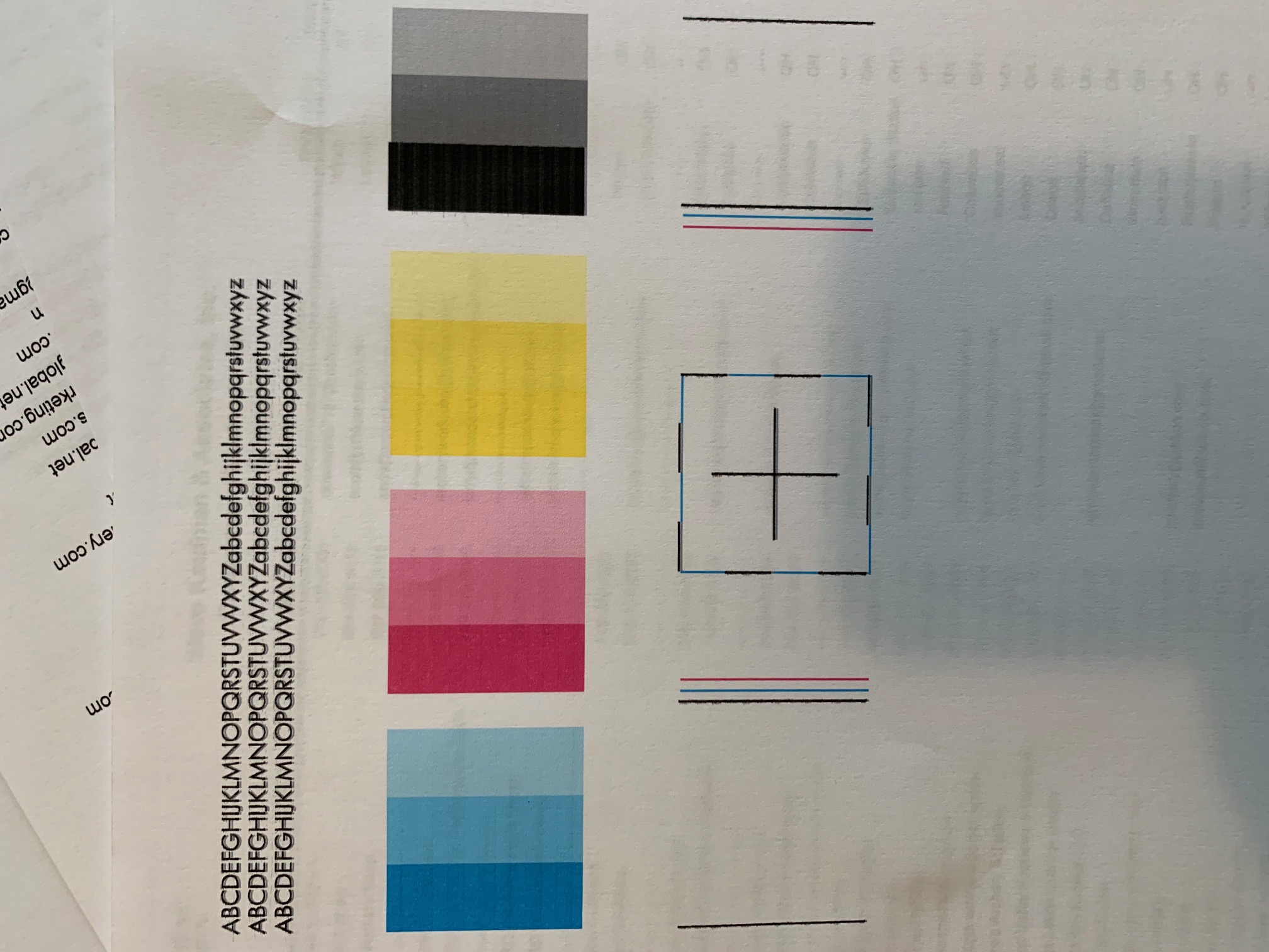 Printer skips or is fuzzy when printing. - HP Support Community - 7209807