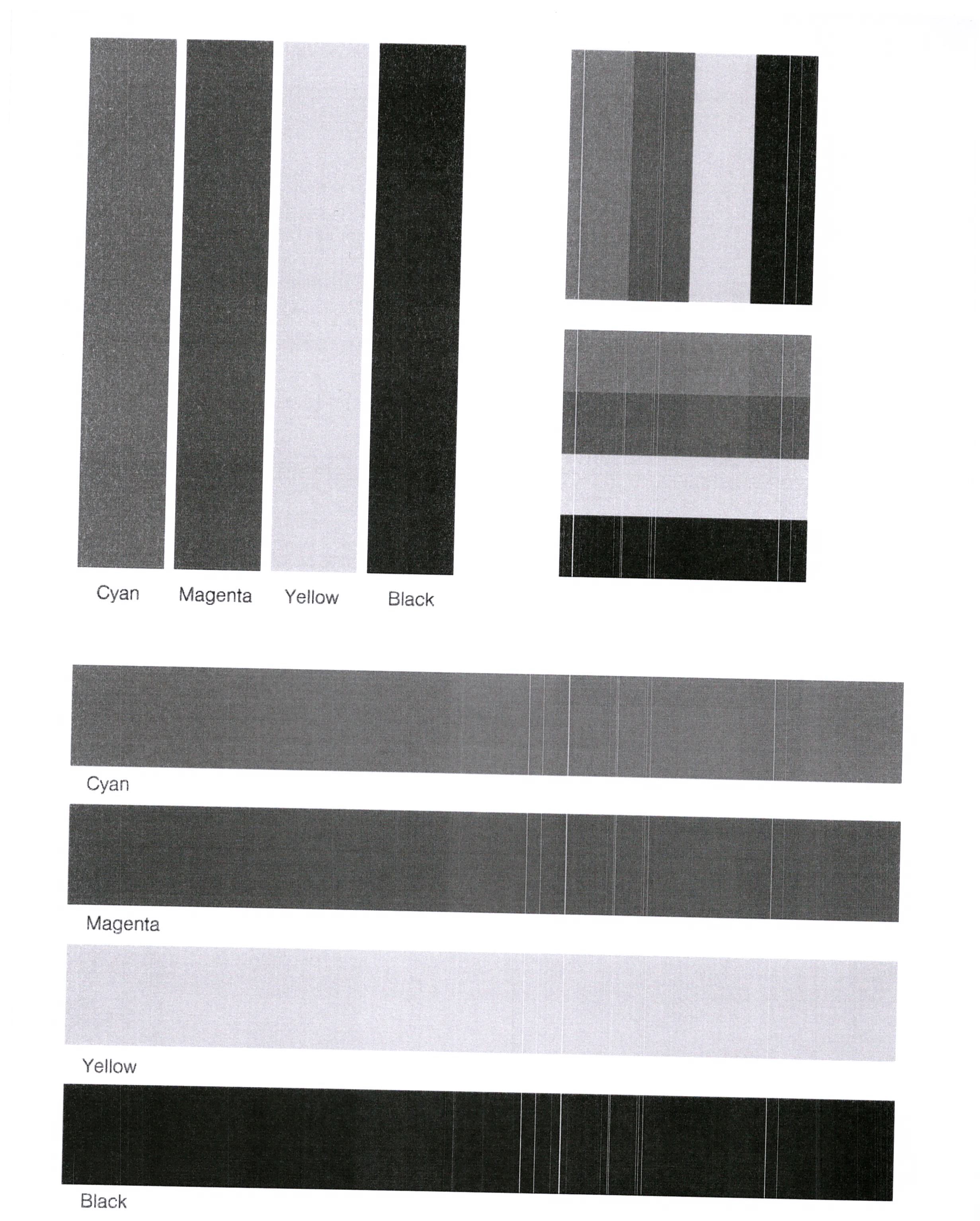 Vertical stripes on prints - HP Support Community - 7223124