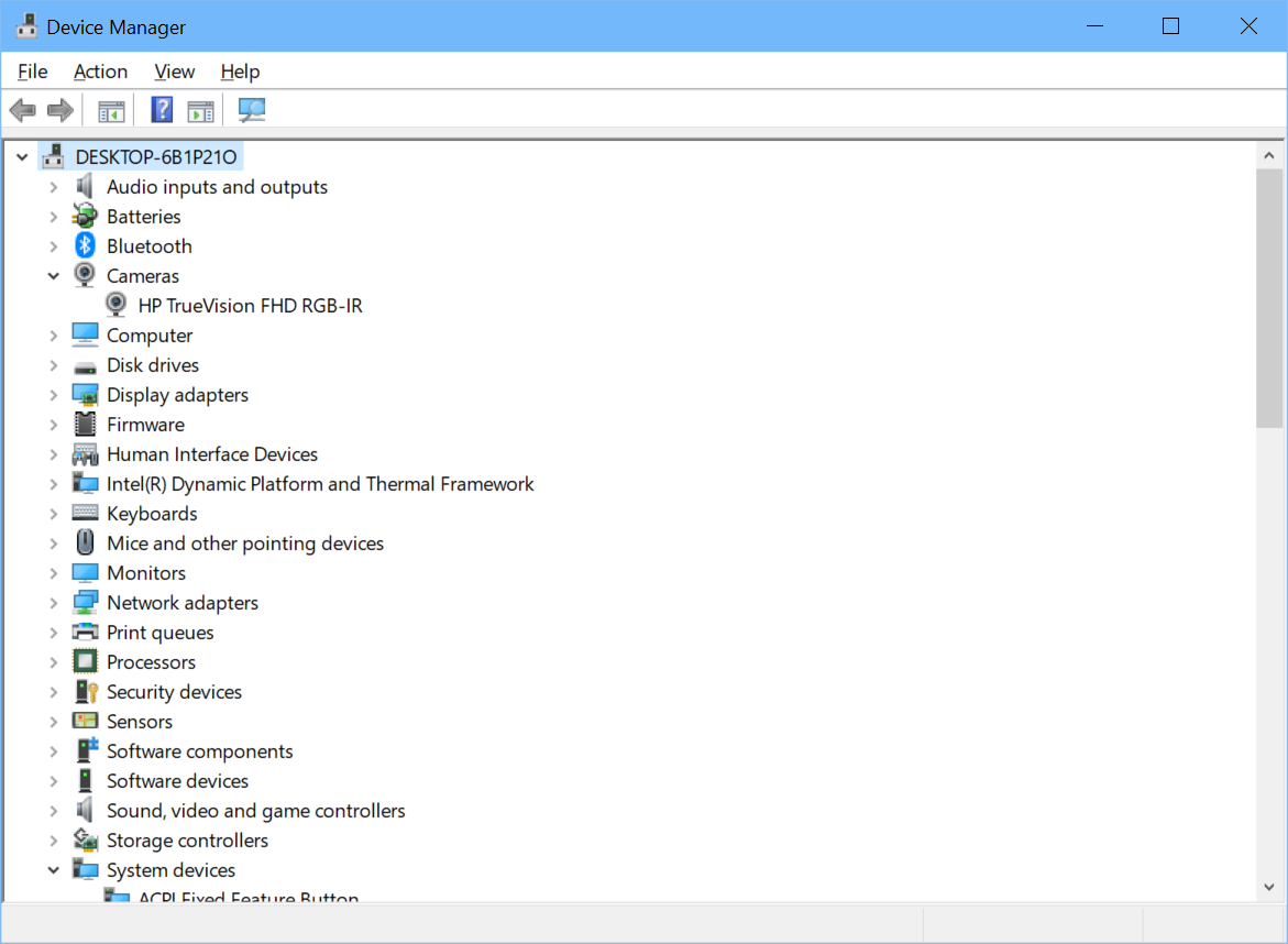 Solved: IR Camera will not work with Windows Hello after Win10 Re-In ...