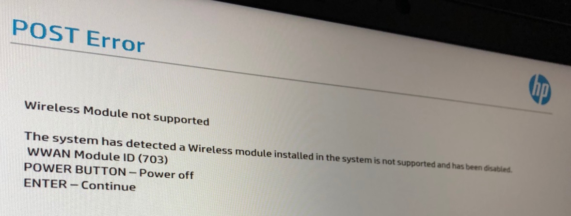 Wrong BIOS/Locked - HP Support Community - 7215203