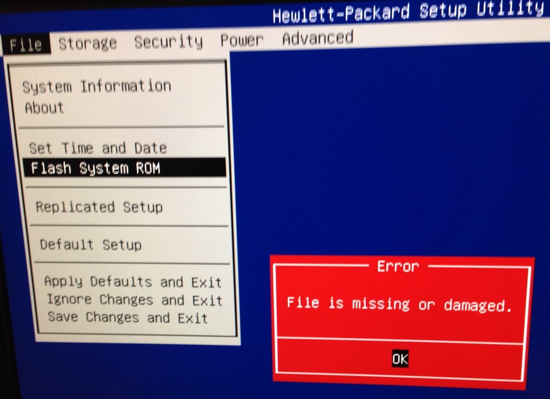 Z620 Z420 New BIOS 3.95 Wrong HP HowTo - HP Support Community - 7229838