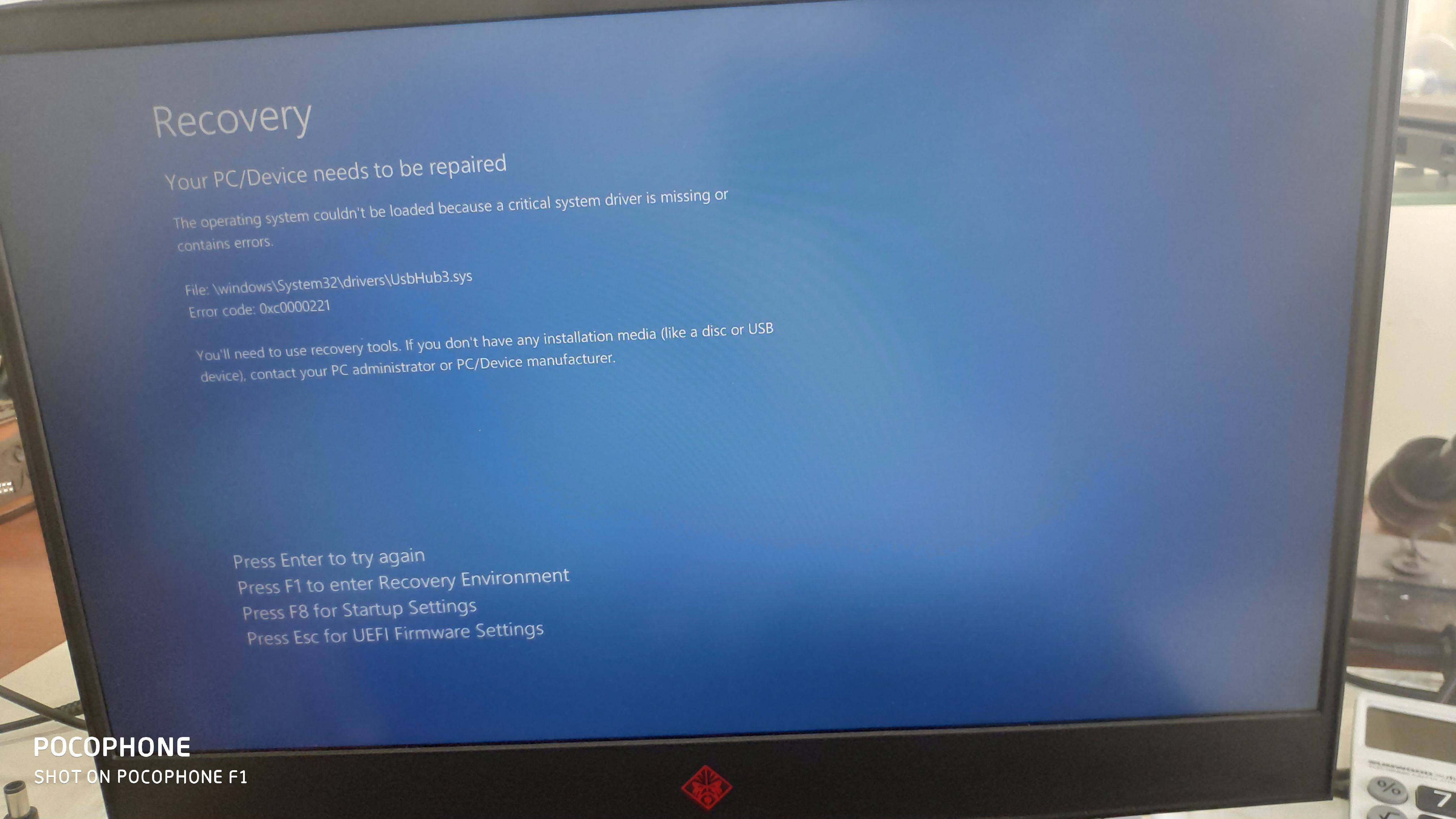 Omen 15 boot loop - HP Support Community - 7226849