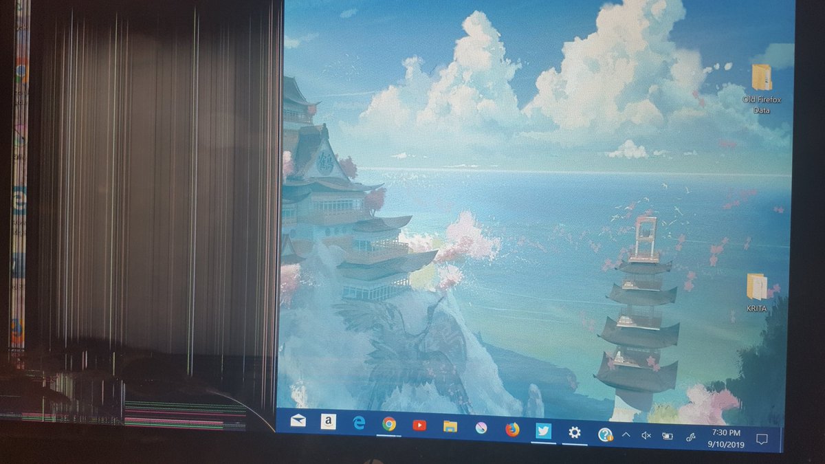 Vertical Stripes on Laptop - HP Support Community - 7233358