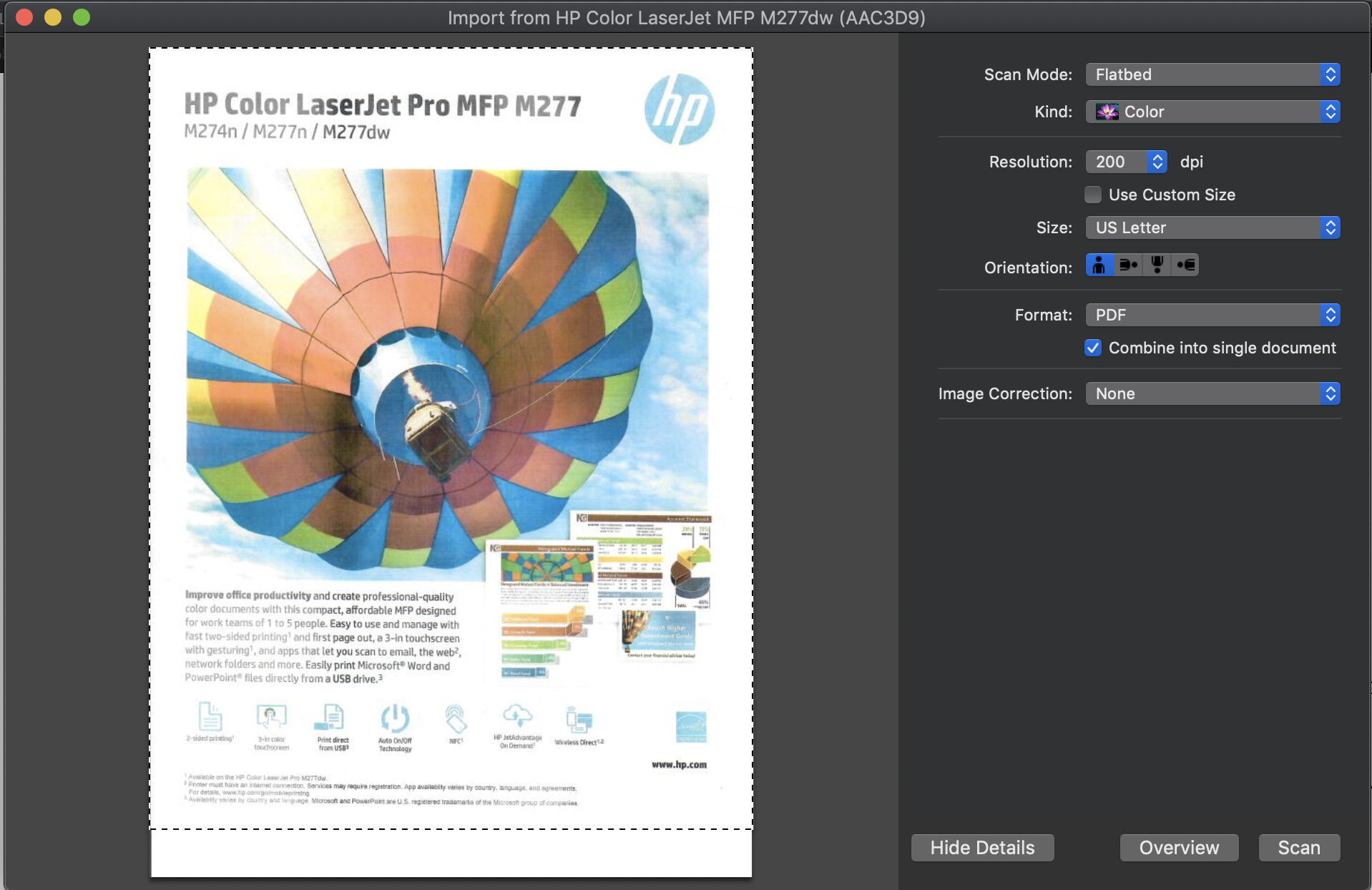 Solved: HP Color LaserJet Pro MFP M277dw skewed scans - HP Support ...