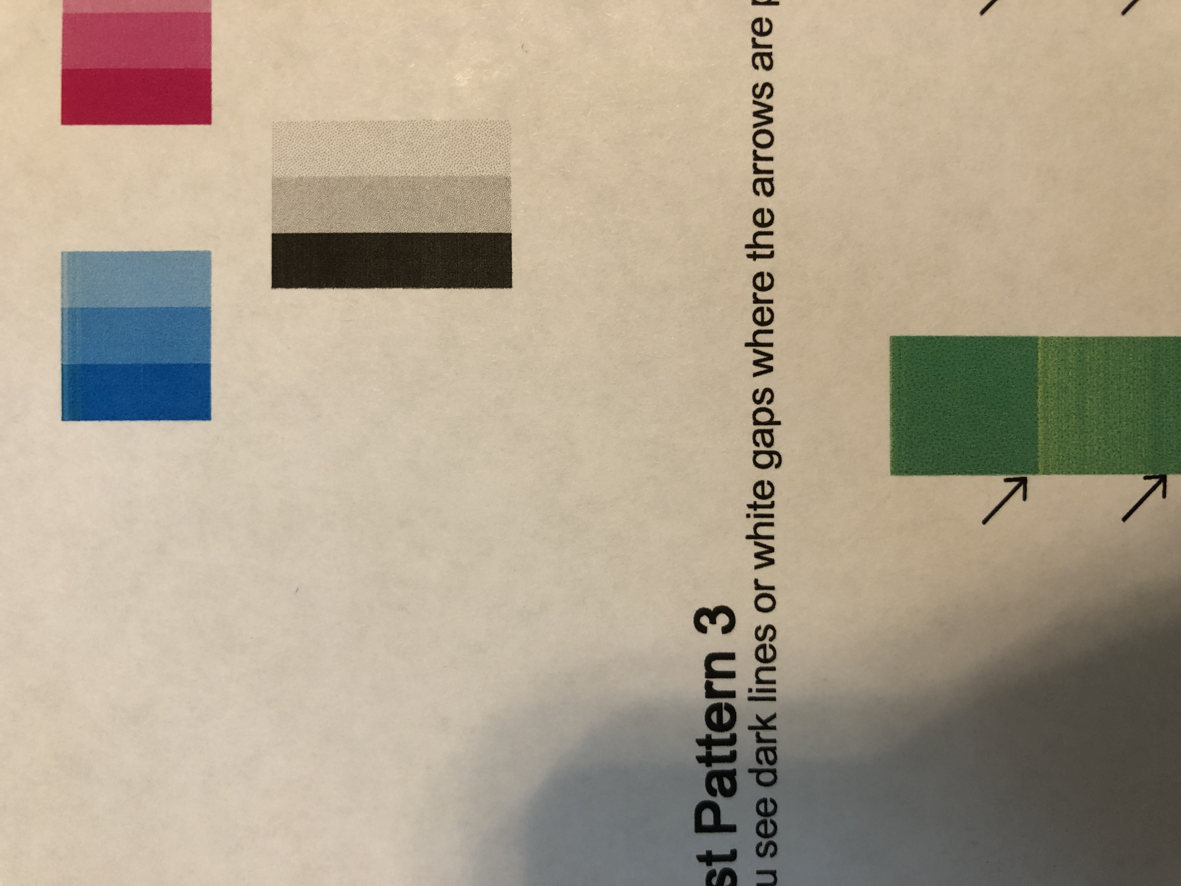 Horizontal streaks only with one color, after print head cle... - HP ...